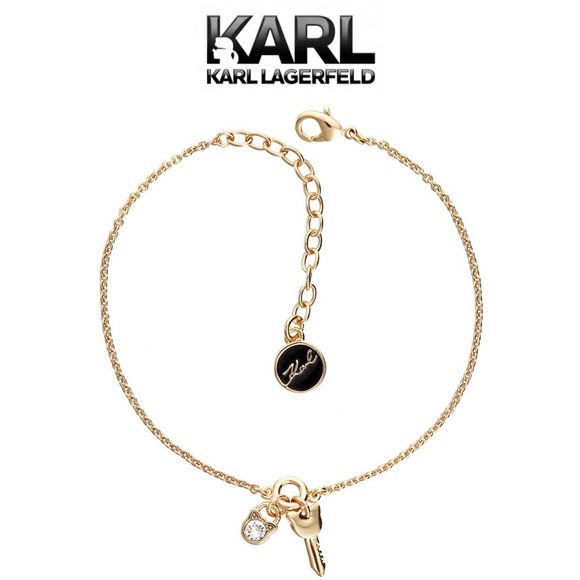 Karl Lagerfeld | Jewelry | Karl Lag Mini Choupette Lock Key Charm ...